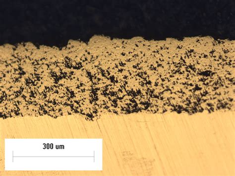 Optical Micrograph Of Wc 10co 4cr Coating Cross Section Download