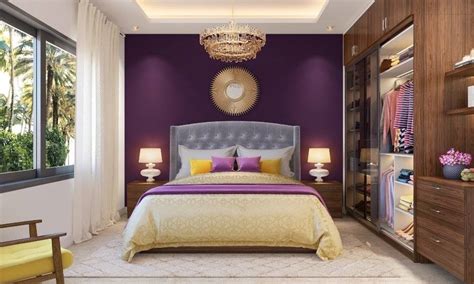 Romantic Purple Master Bedroom Ideas