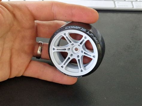 Te37 Style 52mm 10th Scale Rc Drift Wheels Offset 5mm And 8mm 3d Model