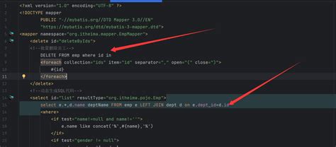 使用mybatis时在xml中sql高亮显示的方法mybatis Xml中的sql语句没有高亮 Csdn博客
