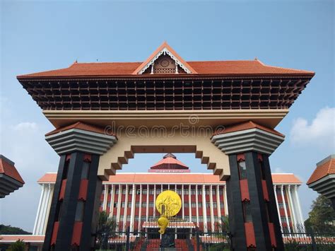Niyamasabha Mandiram Kerala Legislative Assembly Building Thiruvananthapuram Kerala Editorial
