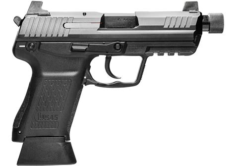 Hk 45c Tactical V1 Compact 45 Acp 457 Threaded Barrel Black Night