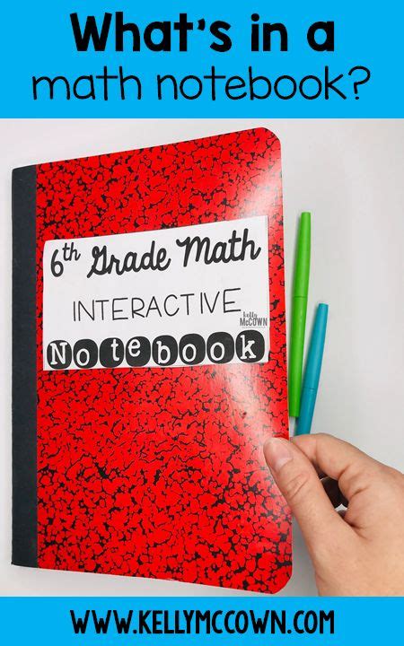 Interactive Math Notebooks 6th Grade Interactive Math Notebooks