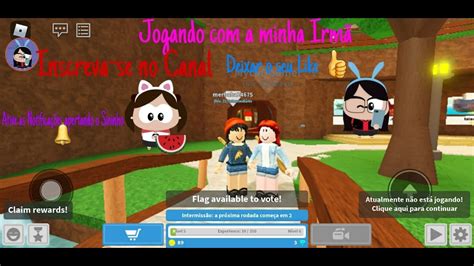 Jogando Com A Minha IrmÃ 1 Youtube