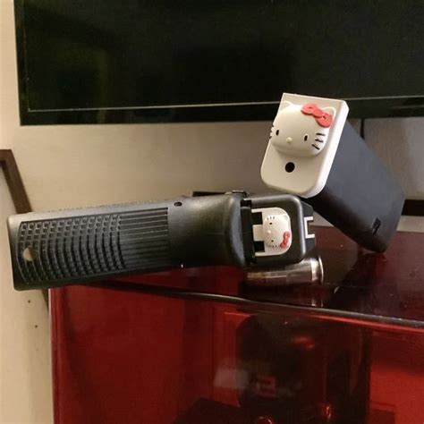 👋 Hello Kitty Glock 171926 Baseplate Backplate Collection・ 3d File For ・cults