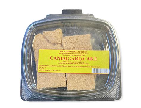 Cania Cake Gari Cake G Sapphire African Market