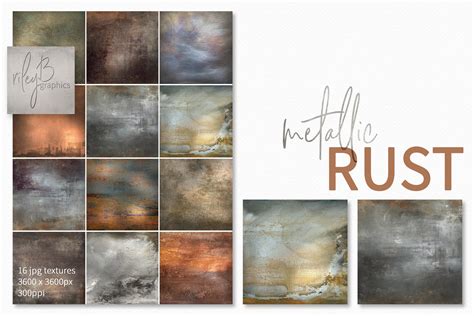 Metallic Rust Graphic By Rileybgraphics · Creative Fabrica
