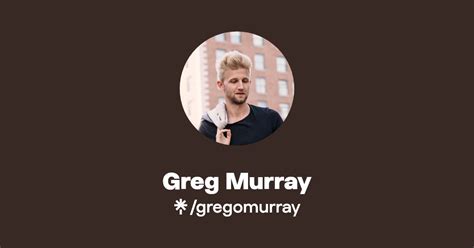 Greg Murray Listen On Spotify Linktree