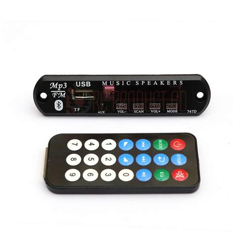 Car Amplifier Bluetooth Mp3 Decoding Board For Speaker Car Fm Radio