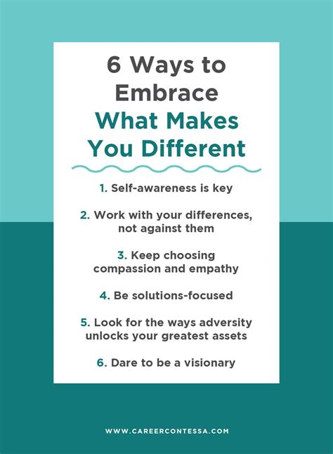 Embracing Your Uniqueness Career Contessa
