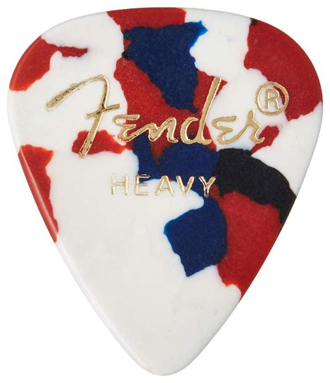 Fender Guitar Pick Confetti Heavy Electroeshop