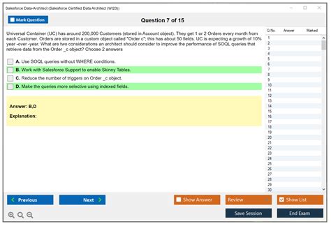 Updated Salesforce Data Architect Exam Prep Practice Test Engine And Pdf