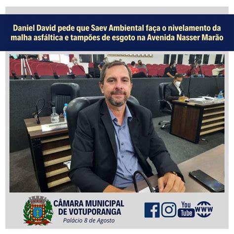 Daniel David Pede Que Saev Faça O Nivelamento Da Malha Asfáltica E