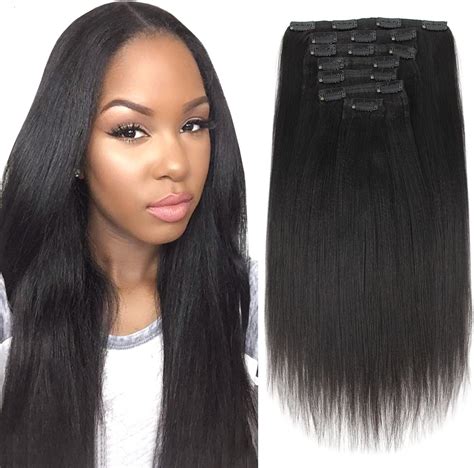 Abh Amazingbeauty Hair Natural Loose Curly Clip In Human