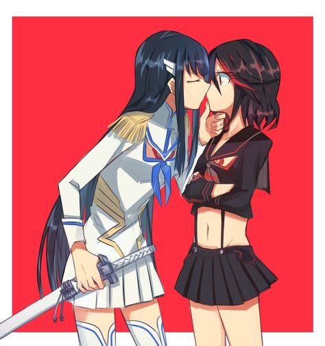 18 Ideias De Ryuko X Satsuki Yuri Anime Kill La Kill Kill La Kill Anime