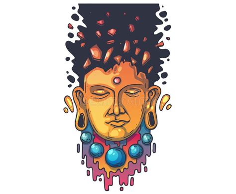 Cartoon Illustration For Print And Web Character In The Modern Graphic