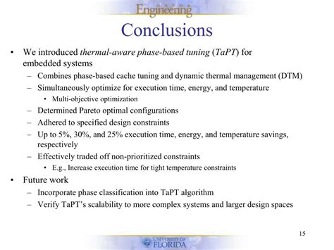 ppt thermal aware phase based tuning of embedded systems powerpoint