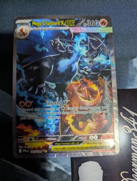 Mega Charizard X Ex 125094 Sir Phantasmal Flames Pokemon Card Pack