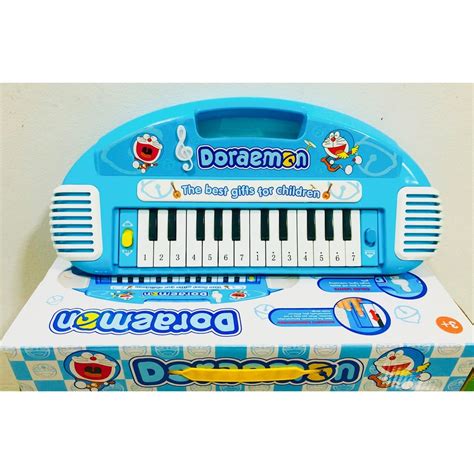 Doraemon Music Electronic Piano Keyboard Hobbies And Toys Toys And Games