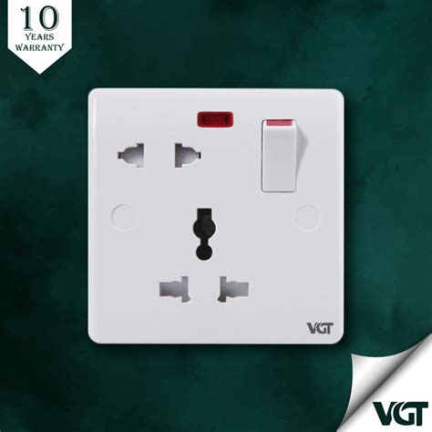 Vgt 5 Pin Mf Socket Multifunctional Socket Classic Series Daraz