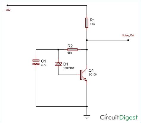 White Noise Generator Circuit Diagram White Noise Generator Circuit Diagram White Noise