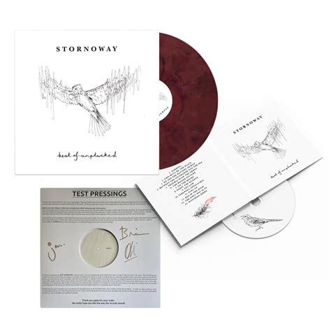 Best Of Unplucked Signed Test Pressing Cd Lp Bundle Stornoway