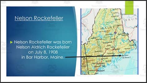 Vice President Nelson Rockefeller Biography Powerpoint By Teach Simple