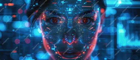 Futuristic Glowing 3d Virtual Assistant Hologram In Stunning 8k Uhd