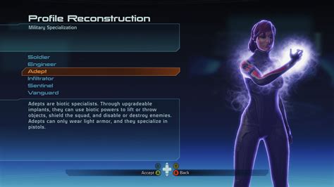 Mass Effect Classes And Specialization Picking The Best Class For The