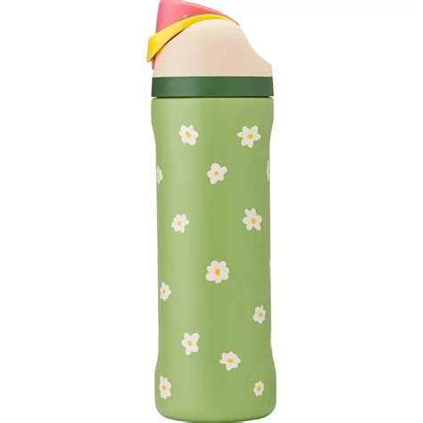 Owala Stainless Steel Water Bottle Color Drop Darling Daisy Green 32