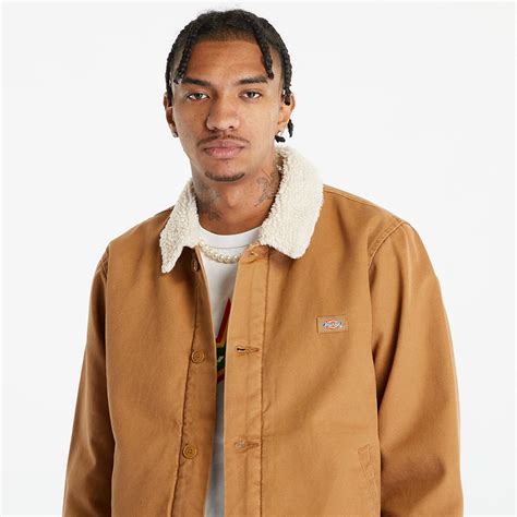 Jackets Dickies Duck Canvas Deck Jacket Stone Washed Brown Duck Footshop