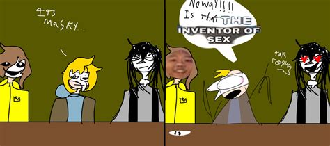 Masky Is The Inentor Of Sex By Widowfox On Deviantart