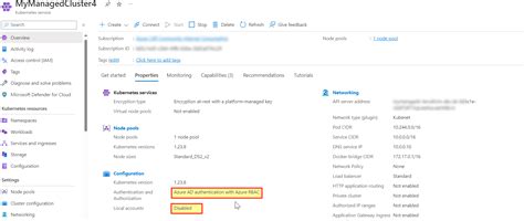 Azure Aks Aks Not Showing The List Of Namespaces And Workloads Stack Overflow