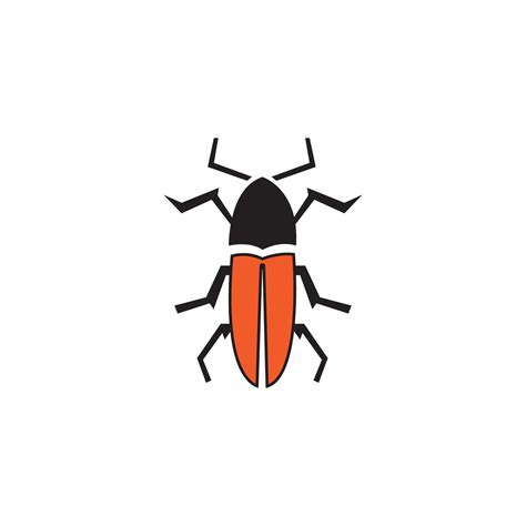 Bug Vector Illustration Icon Design Template Vector Art At Vecteezy