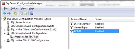how to open a static tcp port tekscan