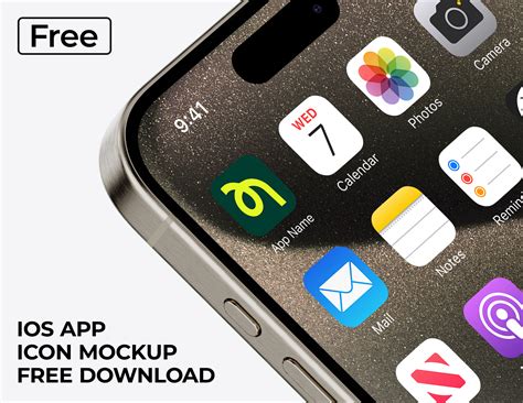 Free Ios App Icon Mockup By Faysal Ahmed On Dribbble