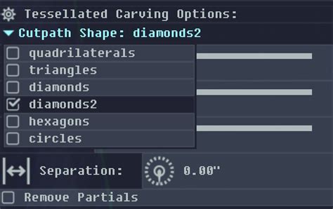 V1 44a Paths Carving Tessellated Carving Raster Tiling Raster Tilt