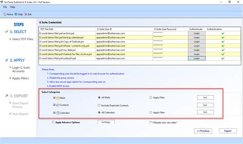 Google G Suite Migration Tool Villevast