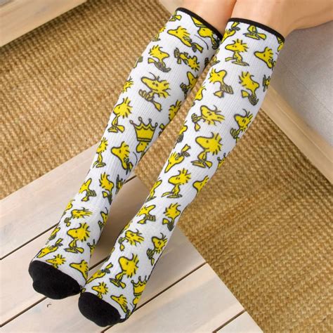 Peanuts Woodstock Socks Graduated Compression Viasox