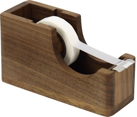 Easy Tape Dispenser Buqoo 3 Piece North American Black Walnut Wood Desk