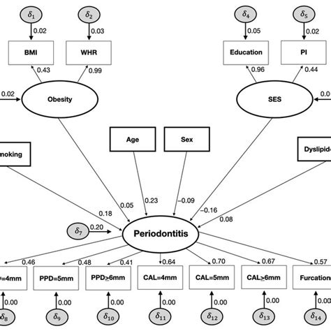 Indirect Effects Of The Full Structural Equation Models On The