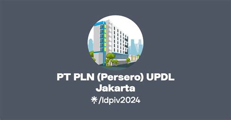 Pt Pln Persero Updl Jakarta Linktree