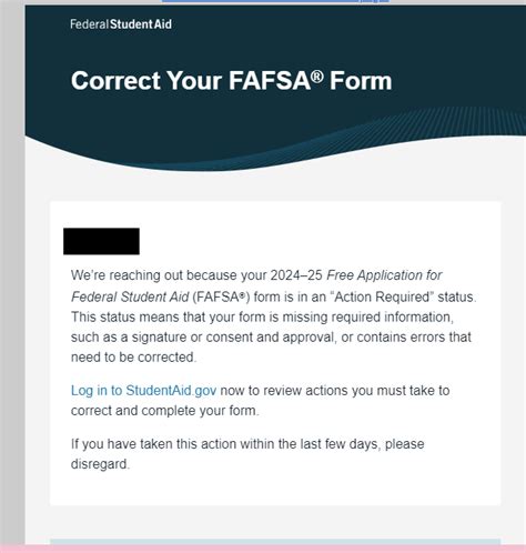Fafsa Keeps Asking Me To Correct My Form R Fafsa