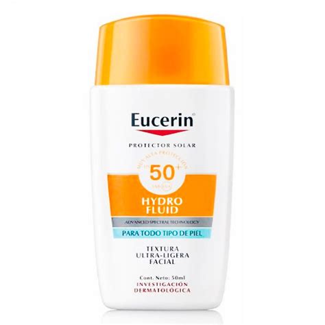 Protector Solar Eucerin 50 Fps Para Todo Tipo De Piel 50 Ml