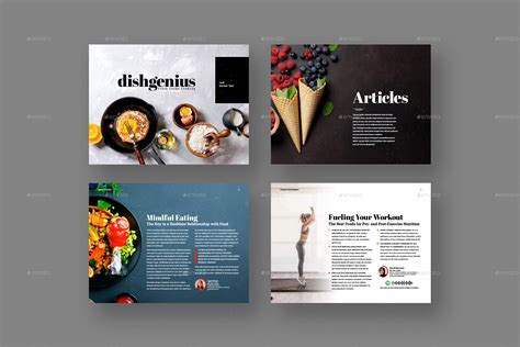 Cookbook Recipe Ebook Epublishing Graphicriver