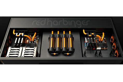 Pcb Distribution Tar Chassi Skrivbordet Red Harbinger Cross Desk Till