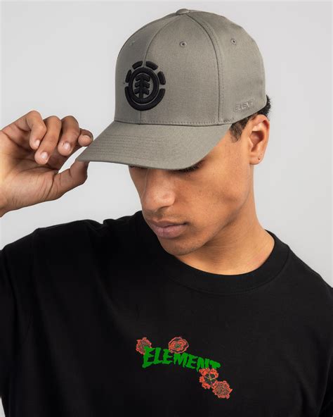 Shop Element Tree Flexfit Cap In Light Grey Fast Shipping And Easy
