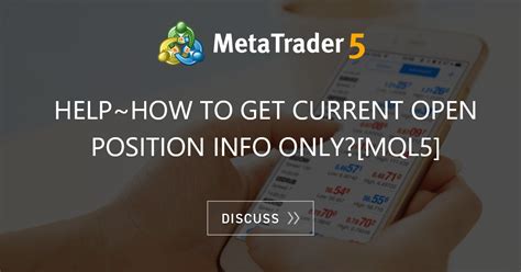 Help~how To Get Current Open Position Info Only Mql5 Symbols