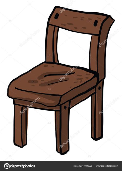 Wood Chair Clipart