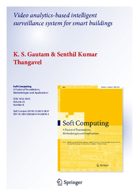 pdf soft computing a fusion of foundations methodologies and